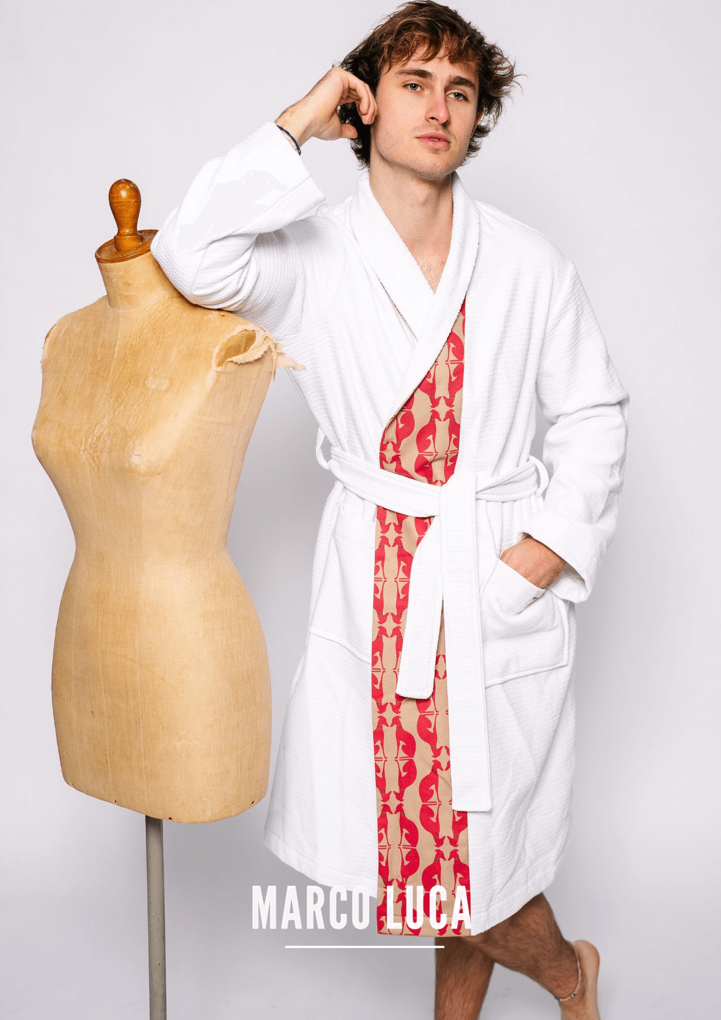 Robe de chambre Red Race - Marco Luca